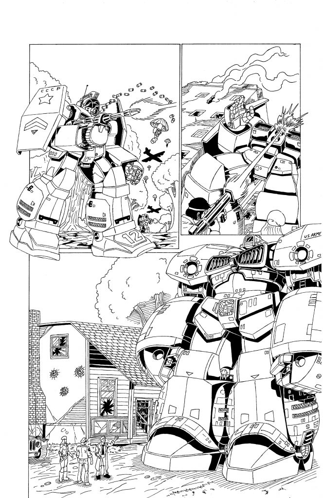 TIGER-X returns to comics! – Ben Dunn Comics